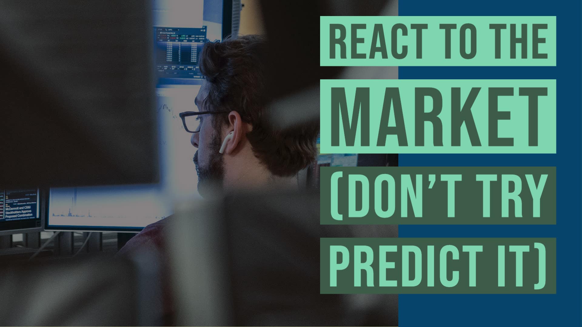 You Can REACT to the Market Instead of Predicting It With This 1 Day ...