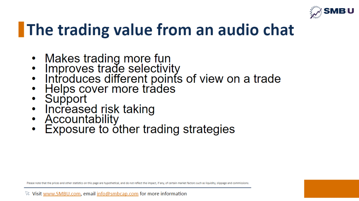 Are trading chat rooms a waste of time? | SMB Training