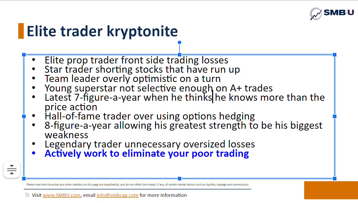 Elite Traders Kryptonite (Shocking!) | SMB Training